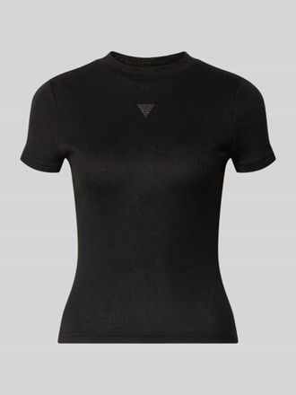 Guess T-Shirt aus Viskose-Mix Modell LICIA