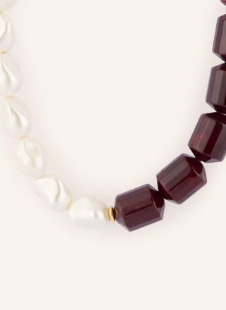 Vanessa Baroni Vanessa Baroni Halskette Barrel Pearl rot