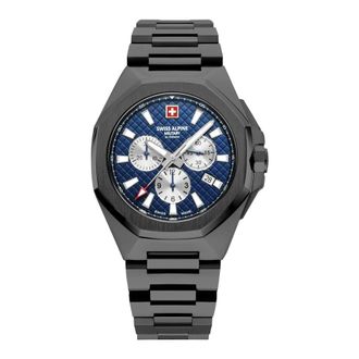 Swiss Alpine Military Armbanduhr 7005.9175 - - Accessories - Herren - Grau - ONE SIZE