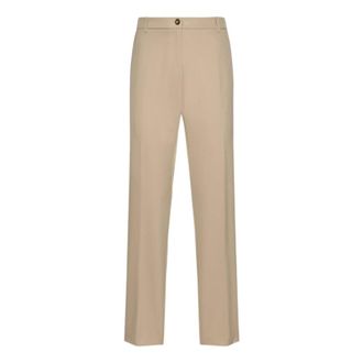 Elena Miro Femme, Pantalons, Beige, Taille: 54 FR Chinos en tissu technique