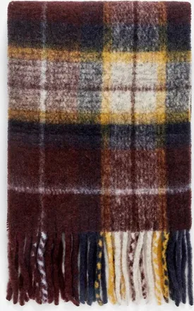 Arket Schal Aus Wollmischung -Rot