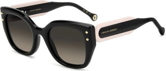 Carolina Herrera Femme, Accessoires, Noir, Taille: 51 MM HER 0312/S Lunettes de soleil