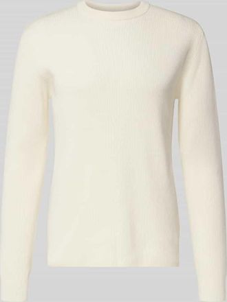 Lindbergh Relaxed Fit Strickpullover mit Rundhalsausschnitt