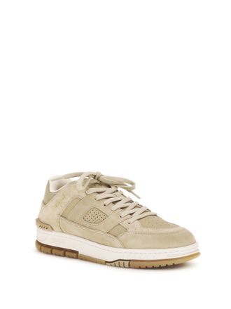 Axel Arigato Mens Sneakers Area Lo Fluffy Light Tan Tan-Tan Trainers Tan/tan