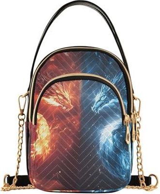 Mnsruu Sac à bandoulière Ssangyong pour femme, sac à dos à bandoulière, petit sac à bandoulière avec sangle réglable