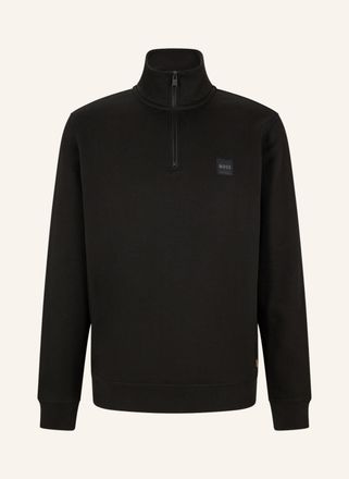 HUGO BOSS Sweat-Troyer Zetrust schwarz