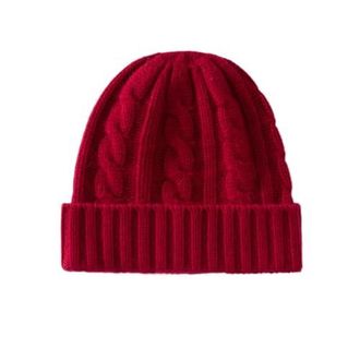Generic Chapeaux dext&eacute;rieur en maille &eacute;paisse pour homme et femme en hiver, Bordeaux, M
