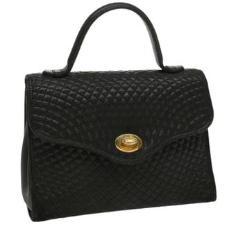 Bally Pre-owned Lederhandtasche - - Pre-owned - Damen - Schwarzk - ONE SIZE