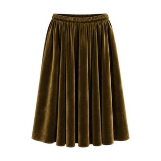 Alberta Ferretti Midirock - - Skirts - Damen - Gr&uuml;n - XL