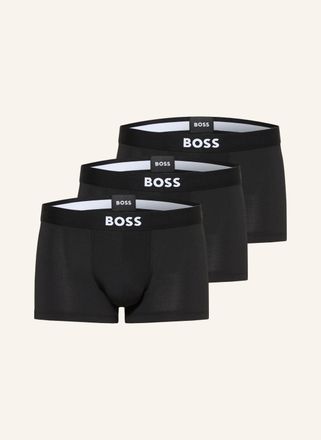 HUGO BOSS 3er-Pack Boxershorts One schwarz