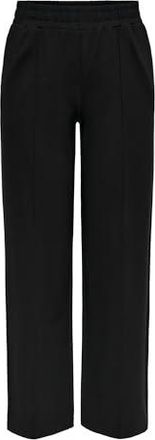 Only ONLPOPTRASH-Suki Life MW Pant PNT Noos Pantalon d&eacute;contract&eacute; pour Femme Noir Taille L/34