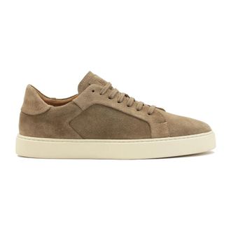 Kazar Wildleder-Sneakers in Taupe-Farbe - - Shoes - Herren - Beige - 40 EU