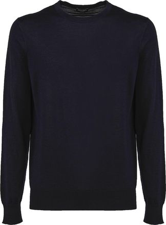 Ermenegildo Zegna Rundhalspullover - Blau