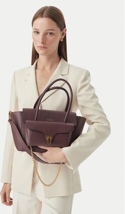 Coccinelle Handtasche T8A Coccinelledouble Beat E1 T8A 18 02 01 Dunkelrot