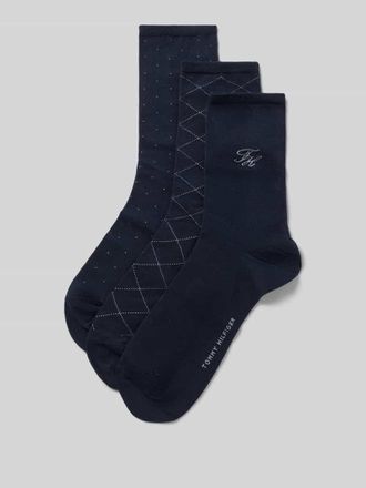 Tommy Hilfiger Socken mit Logo-Detail im 3er-Pack