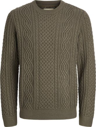 Jack & Jones Jprblusean Knit Cable Crew Neck Sn