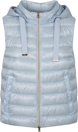 Herno Femme, Vestes, Bleu, Taille: 40 FR Veste Ultral&eacute;g&egrave;re Sans Manches