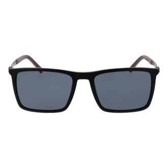 Tommy Hilfiger TO-1062675 Acetate Rectangle Sunglasses - Black