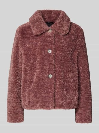 Fuchs Schmitt Regular Fit Jacke aus Teddyfell mit Umlegekragen