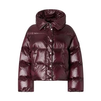 Pinko Impasto Puffer Jacket - - Jackets - Damen - Rot - S