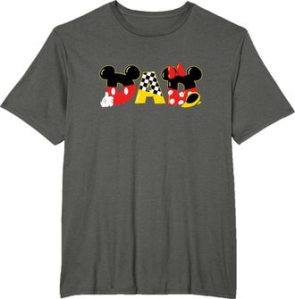 Disney Mickey Mouse & Minnie Mouse Dad Fathers Day Birthday T-Shirt