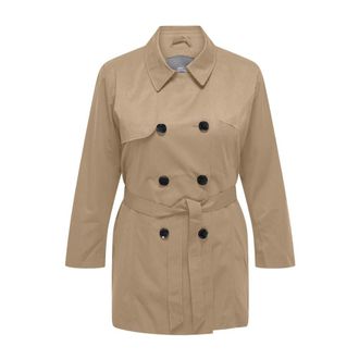 Only Carmakoma Valerie Trenchcoat - - Coats - Damen - Beige - M