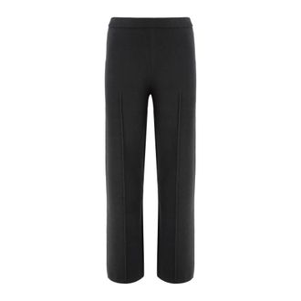 Calvin Klein Femme, Pantalons, Noir, Taille: 38 FR Pantalon Capri en Maille