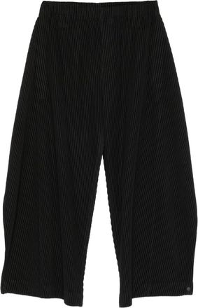 Homme Plissé Issey Miyake pantalon Angular Stone - Noir