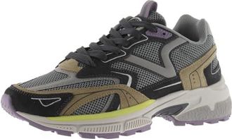 Victoria 1985 Basket Basse Mythos Maille & Pi&egrave;ces Color&eacute;es & en Cro&ucirc;te De Cuir & Logo R&eacute;tro 8809103 pour Femme Gris 39