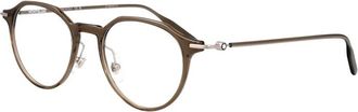 Montblanc Montblanc, unisex, Accessoires, Brun, Taille: 49 MM Mb0355O Optical Frame
