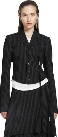 Ann Demeulemeester Manda Cropped Blazer