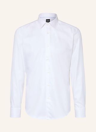 HUGO BOSS Hemd Joe Regular Fit weiss