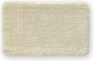 WohnDirect Premium Badematte Einzeln zum Set kombinierbar - Badvorleger Duschmatte - rutschfest & Waschbar - Badteppich, Badezimmerteppich Creme - 60 x 100 cm