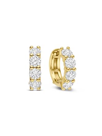 Ti Sento Ohrringe - 925er Sterlingsilber Ohrringe - Gr. unisize - in Gold - für Damen