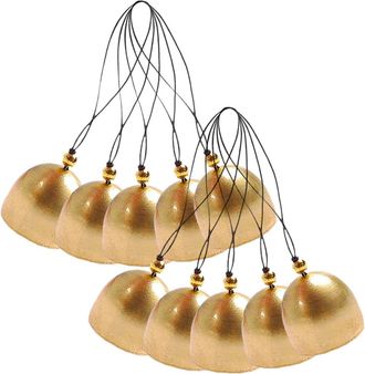 Pretyzoom 10 St&uuml;ck Teiliges mit Klarem Klang Leichte DIY Weihnachtsdeko Kompakte Langlebig und Vielseitig f&uuml;r Fensterdeko T&uuml;ren Partys und Bastelprojekte