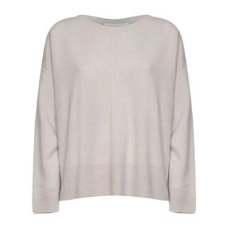 Kaos Kaos - Pull en maille &agrave; col rond - Femme - Pulls - Beige - Taille: 42 FR