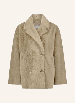 Cartoon Cartoon Kunstfell-Jacke beige