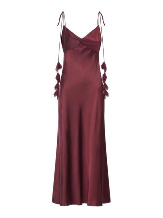 Self Portrait Robe Au Genou - Rouge