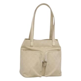 Gucci Sac bandouli&egrave;re GG Canvas Vintage Pre-owned - Femme - Pre-owned - Beige - Taille: ONE Size