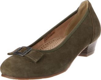 Hirschkogel Damen Trotteur Pumps, kaki, 35 EU