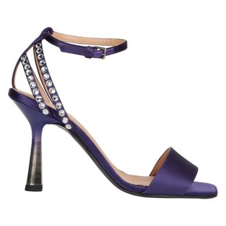 Alberta Ferretti Elegante Sandale mit hohem Absatz - - Shoes - Damen - Lila - 35 EU