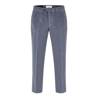 BRIGLIA 1949 Feincordhose - - Trousers - Herren - Blau - XL