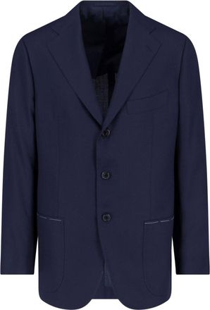 Cesare Attolini Single-Breasted Wool Blazer
