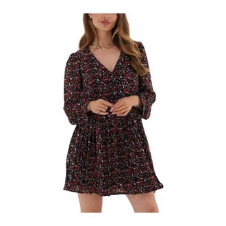 Colourful rebel Blumen Mini Kleid - - Dresses - Damen - Mehrfarbig - S