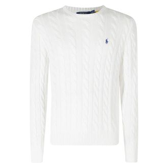 Polo Ralph Lauren Herren, Strickwaren, Wei&szlig;, SGr&ouml;&szlig;e