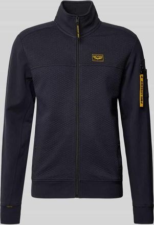PME Legend Sweatjacke mit Strukturmuster