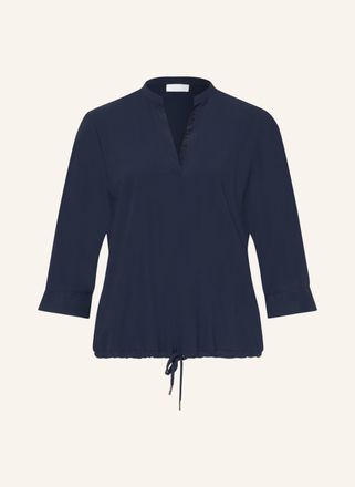 Sportalm Blusenshirt Mit Schmucksteinen Und 3/4-Arm blau