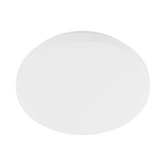 Eglo LED Deckenlampe Pogliola, Deckenleuchte mit Dip Switch, Lampe Decke K&uuml;che, Metall und Kunststoff in Wei&szlig;, warmwei&szlig;, neutralwei&szlig;, kaltwei&szlig;, &Oslash; 26 cm