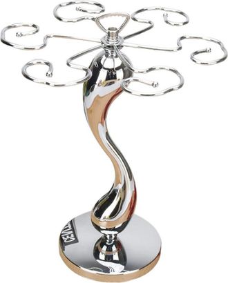 Cabilock Weinglashalter Tisch Gl&auml;serhalter Metall Weinglas Rack Stielgl&auml;ser Halter Weinglas Halterung f&uuml;r 6 Weingl&auml;ser Biergl&auml;ser Sektgl&auml;ser Bar K&uuml;che Zuhause 