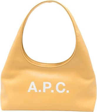 A.P.C. A.p.c., Femme, Sacs, Jaune, Taille: ONE Size Baby Ninon Shoulder Bag